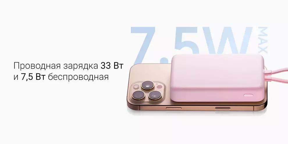 Внешний аккумулятор Xiaomi Mi Magnetic Power Bank With Cable USB-C ...
